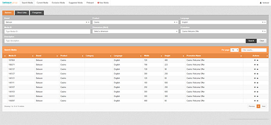 Marketing Material - Betsson Group Affiliates